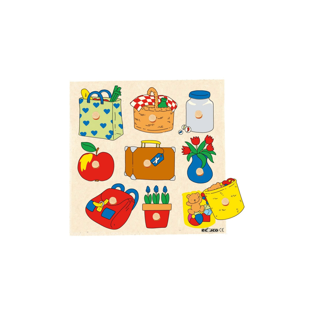 EDUCO Surprises Puzzle - Picnic Educational Puzzle Kids Puzzle 3 Plus ...