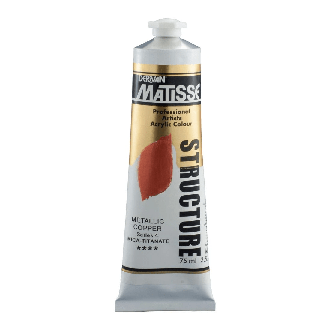 Derivan Matisse Structure Paint 75mL Metallic Copper S4 - Kmart