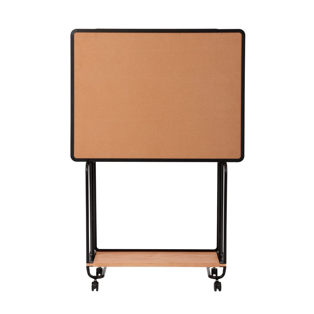 J.Burrows Whiteboard/Corkboard with Steel Easel Trolley - Kmart
