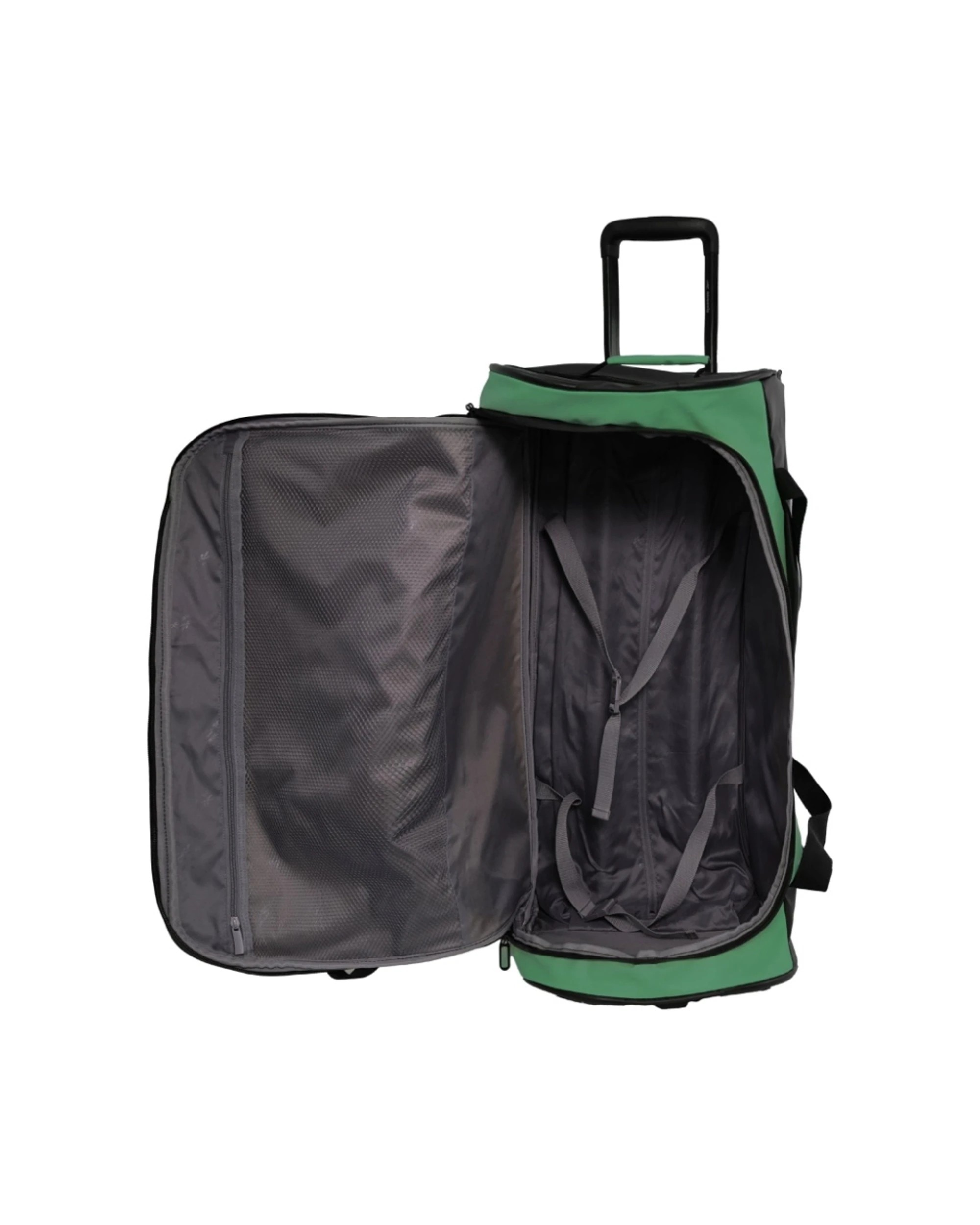 Reebok Road Runner Trolley Duffle Bag on Wheels Travel Luggage 72cm ...