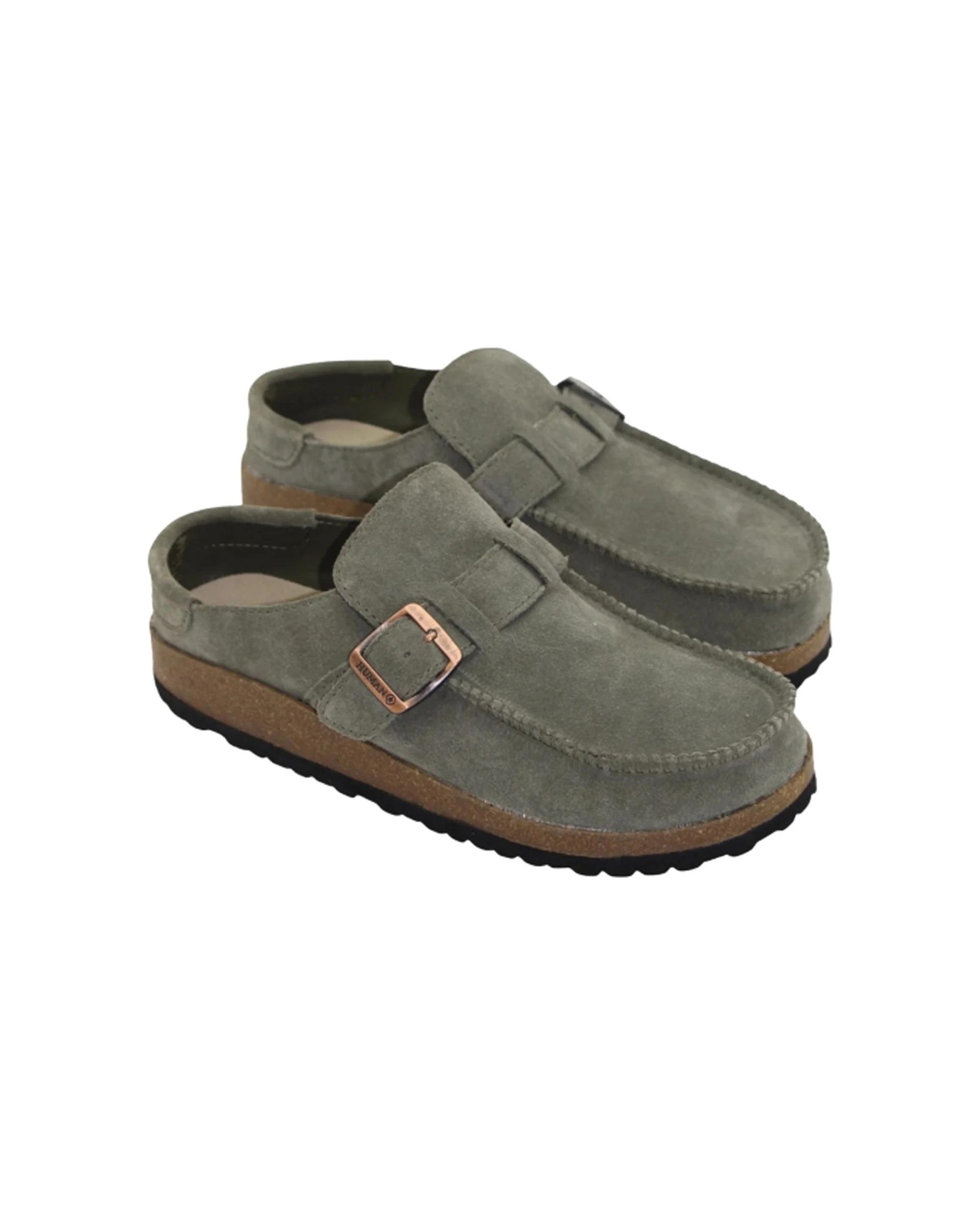 Human Shoes Winnie Women's Moccasin Slip-ons Moulded Sole Choc Suede ...