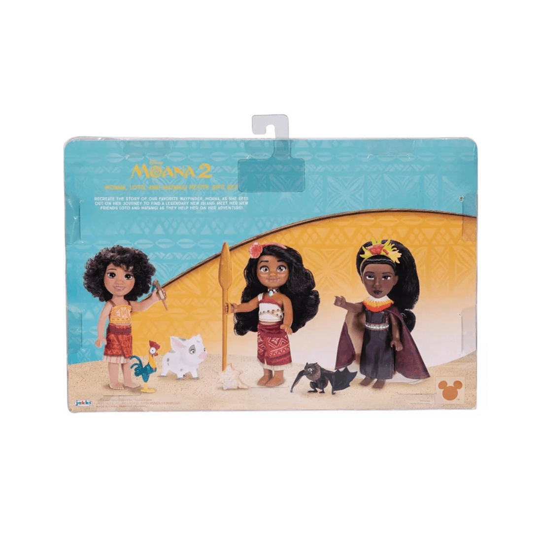 JAKKS Pacific Moana 2 Moana Matangi and Loto 15cm Doll Petite Gift Set ...