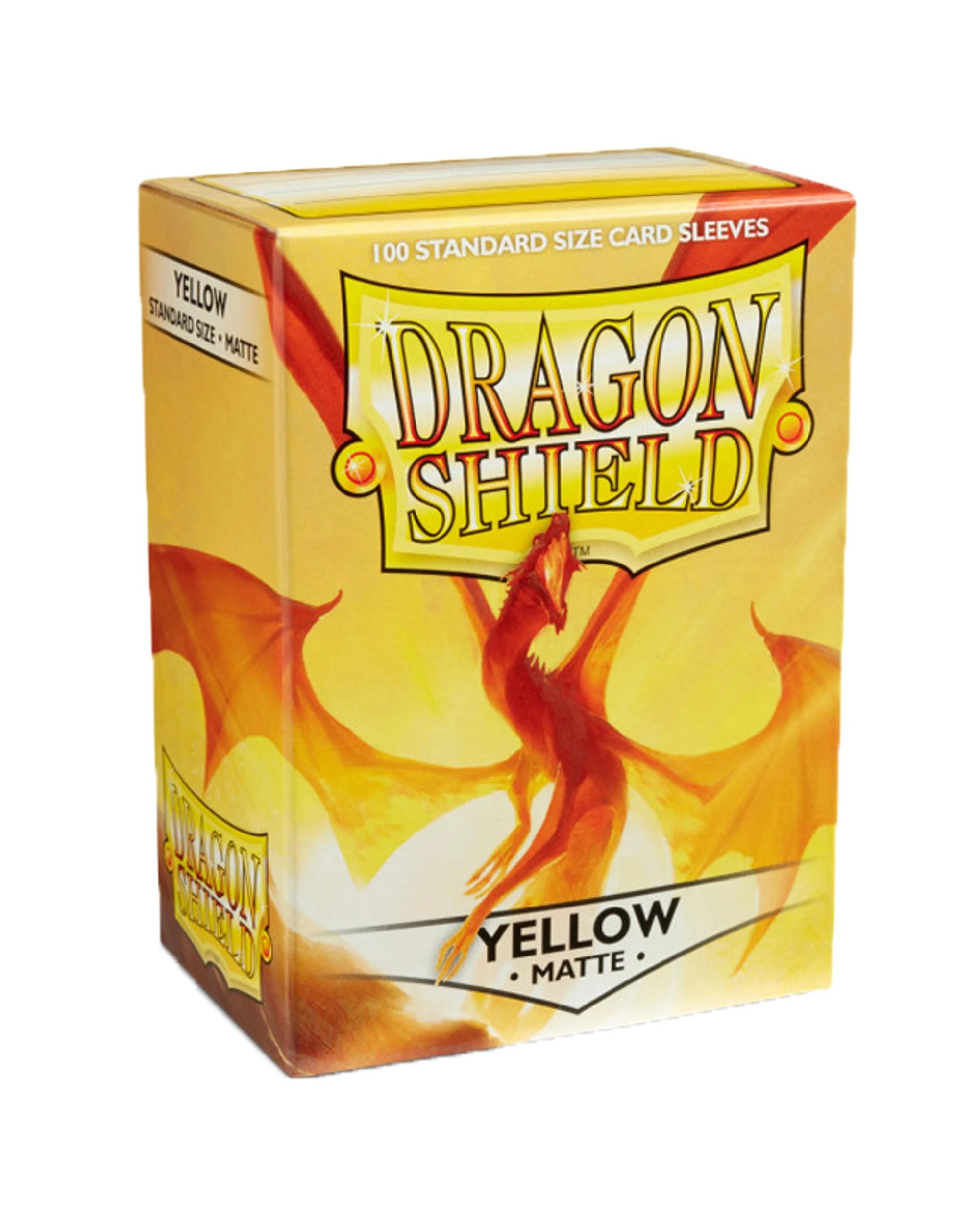 Arcane Tinmen Aps Dragon Shield Elichaphaz Matte Yellow Sleeves 100 ...