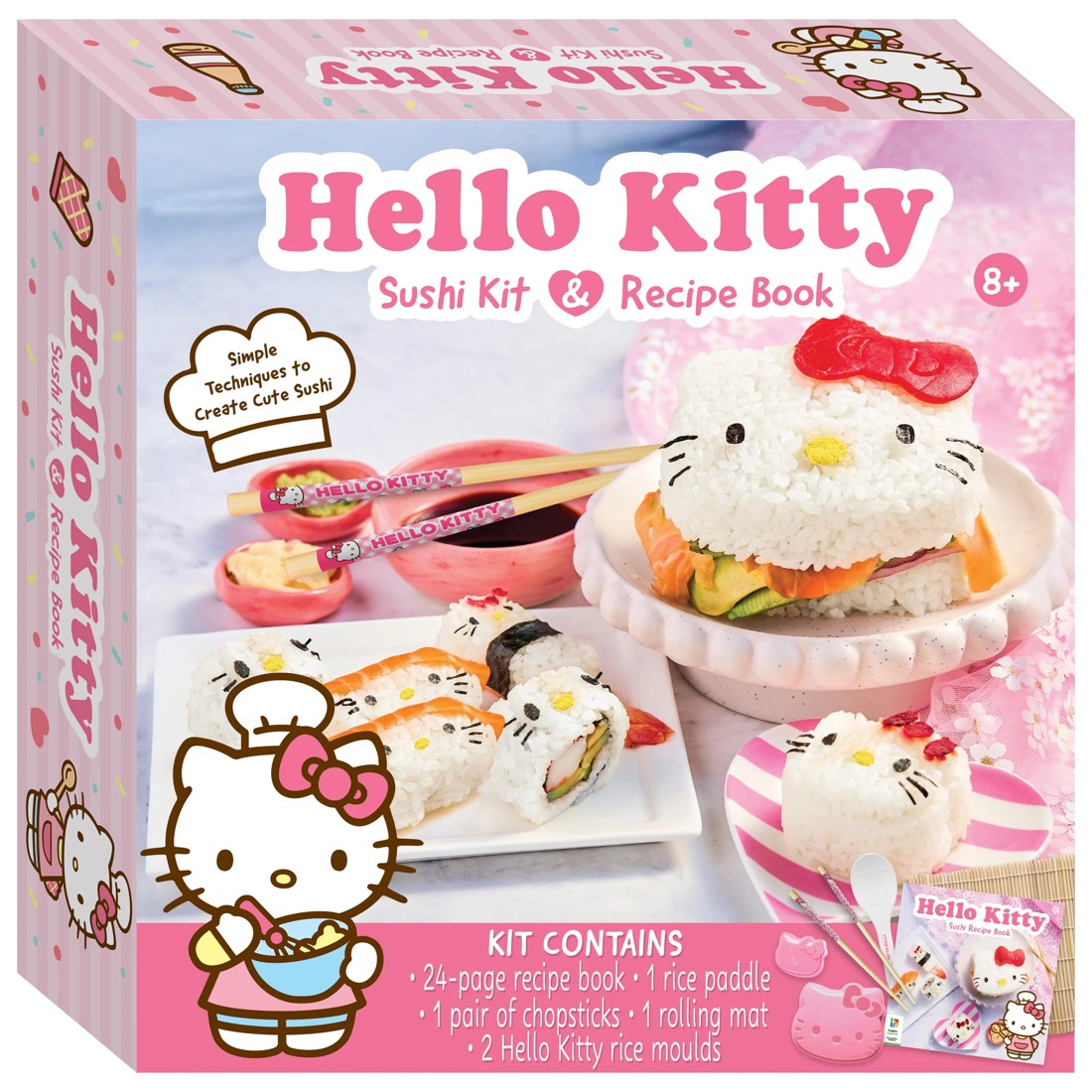 Hello Kitty Sushi Kit and Recipe Book - Kmart NZ