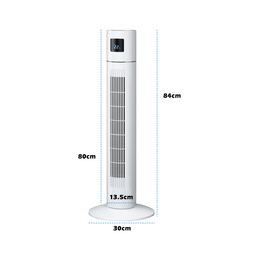 ADVWIN Bladeless Tower Fan for Indoor Home Large Room Bedroom Office ...