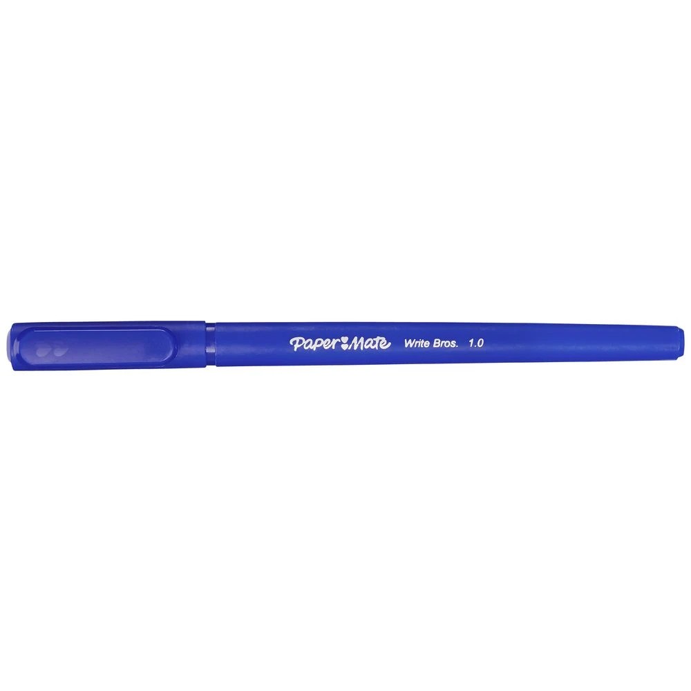 Paper Mate Write Bros Ballpoint Pens Blue 10 Pack - Kmart