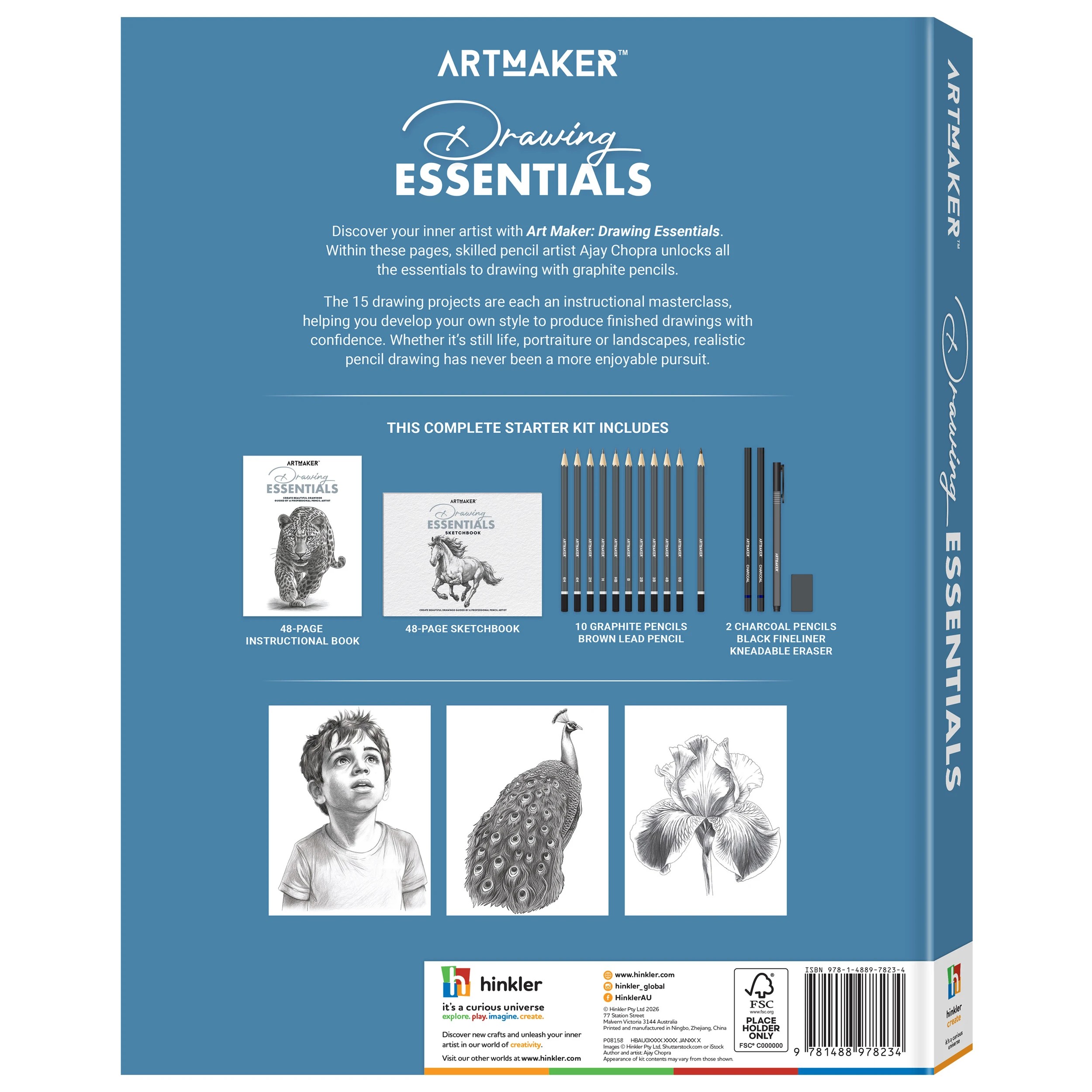 Art Maker Drawing Essentials - Book - Kmart