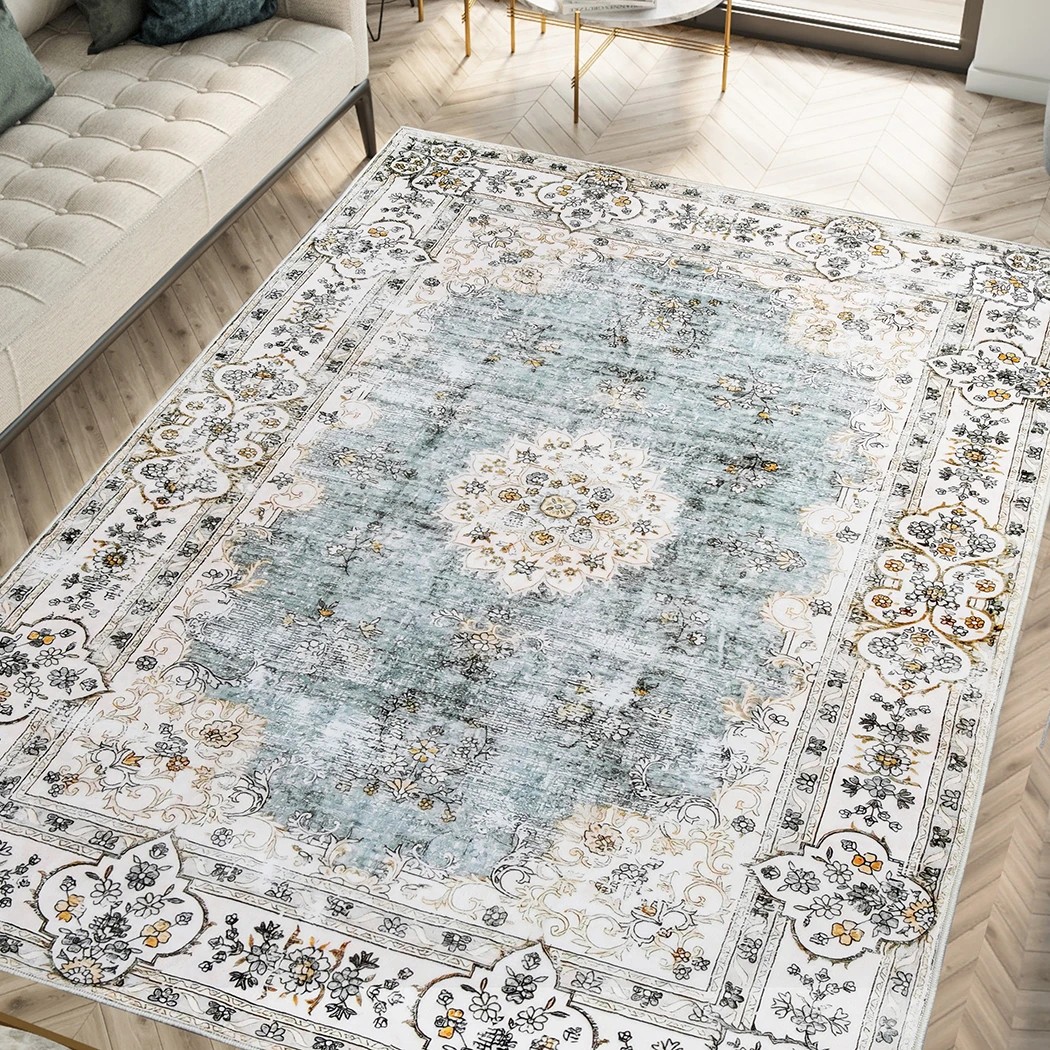 Marlow Machine Washable Floor Rug Vintage - Kmart