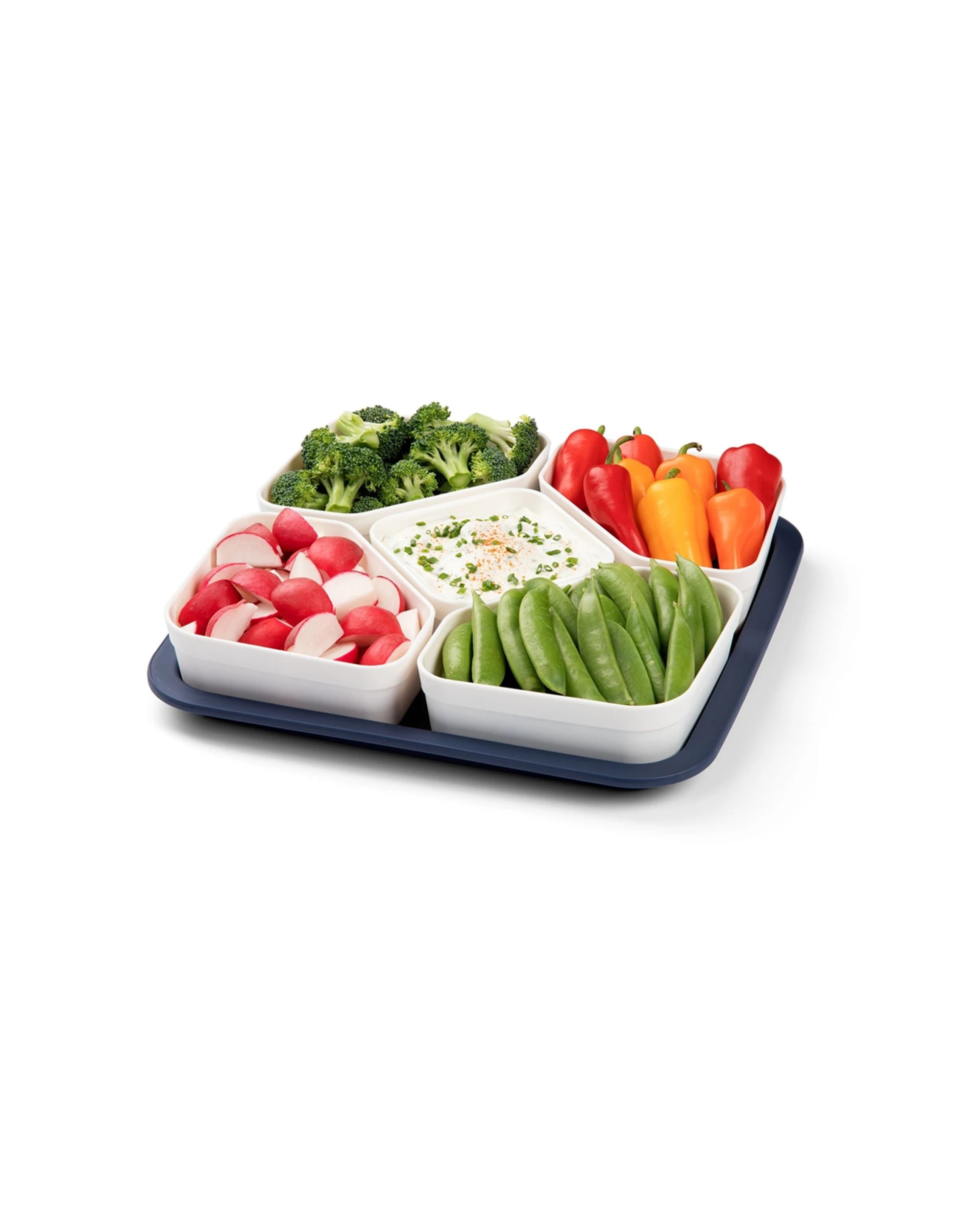 Progressive SnapLock Party Carrier Food Container Snap And Go Lid 8pc ...