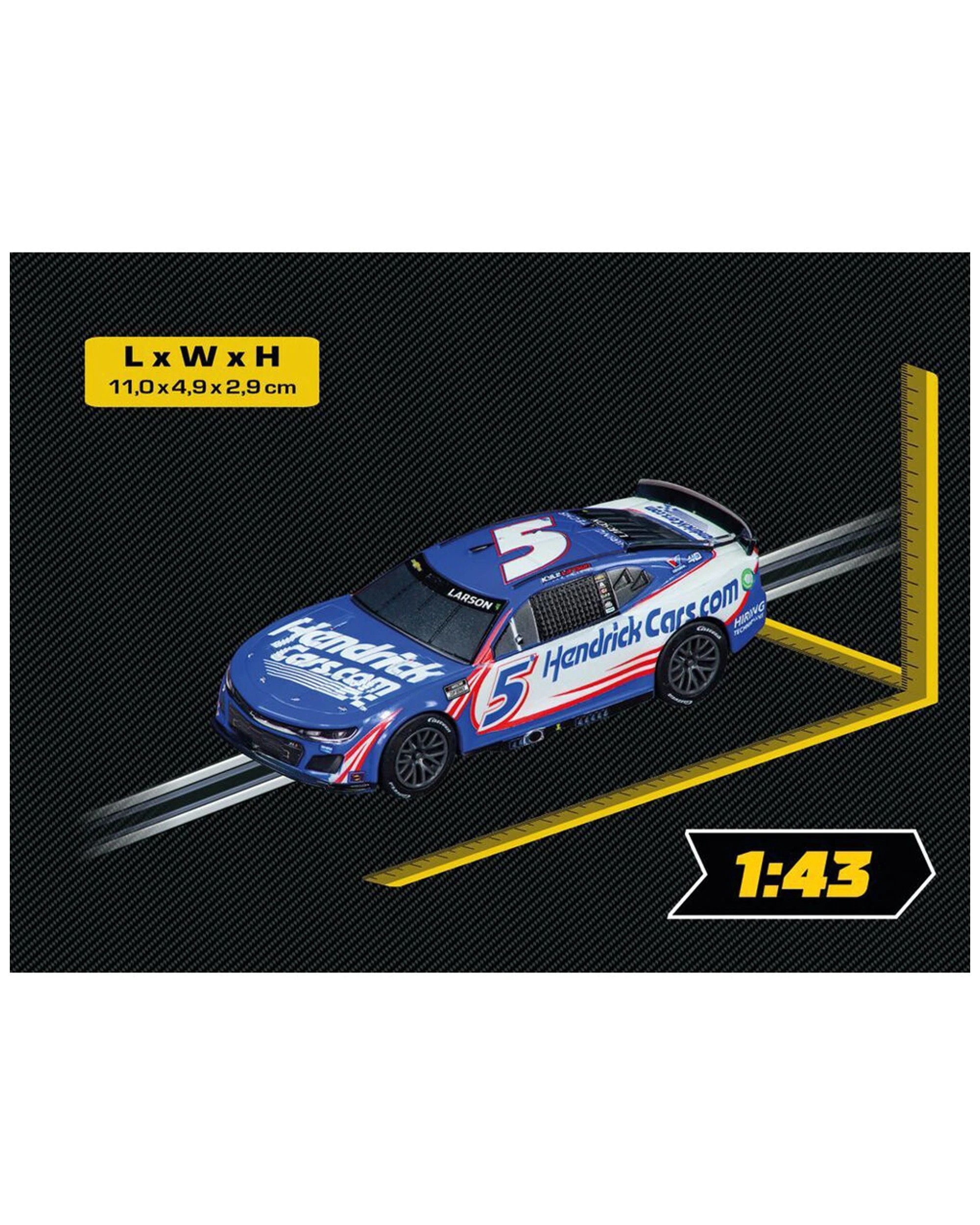 Carrera Zimbler NASCAR Slot Car Kyle Larson Hendrick Motorsports Race ...