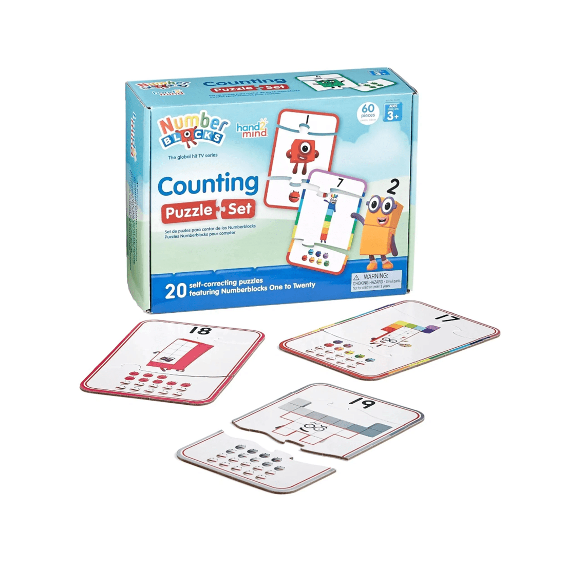 Hand2Mind Numberblocks Counting Puzzle Set - Kmart