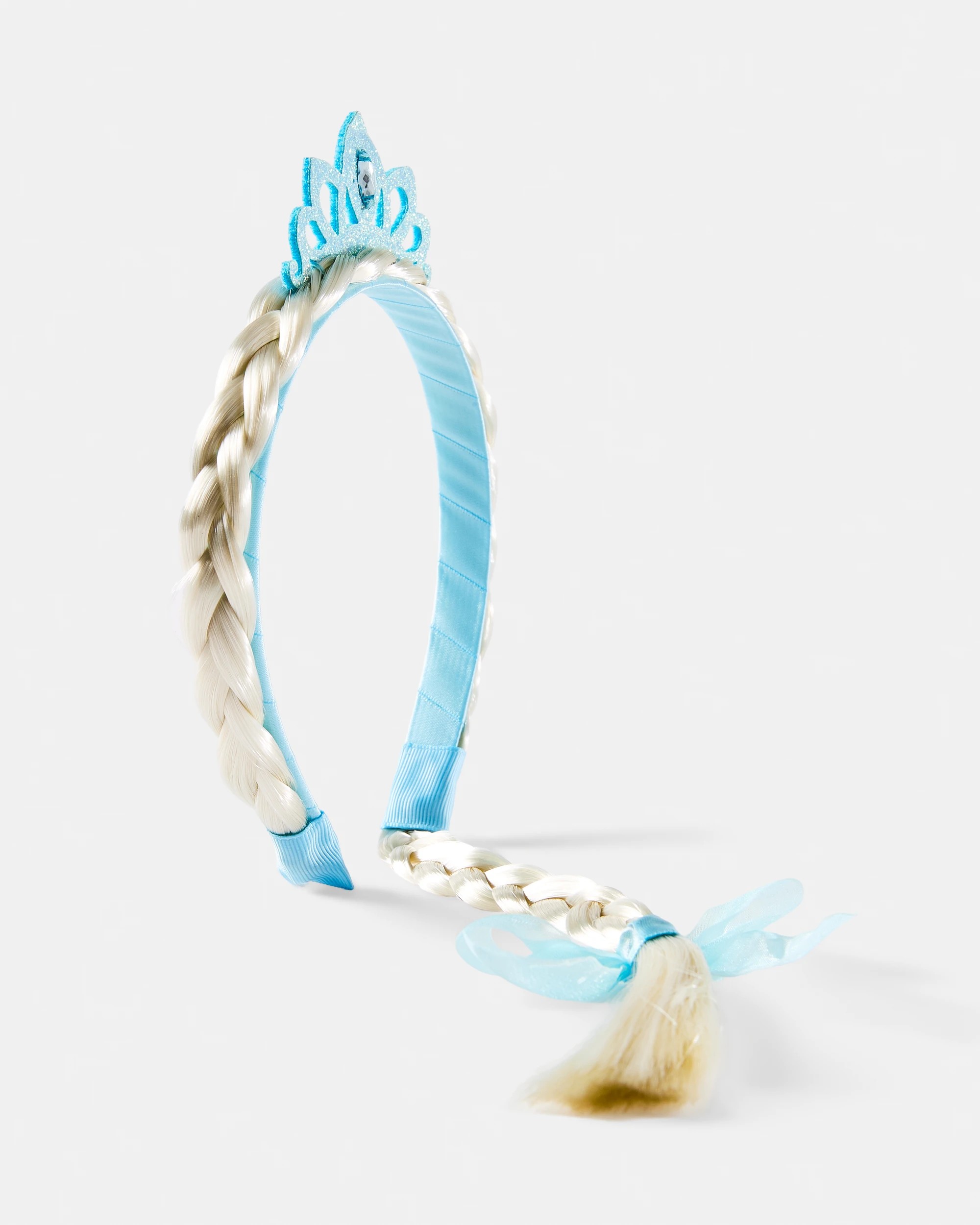 Princess Braid Headband - Blue and White - Kmart