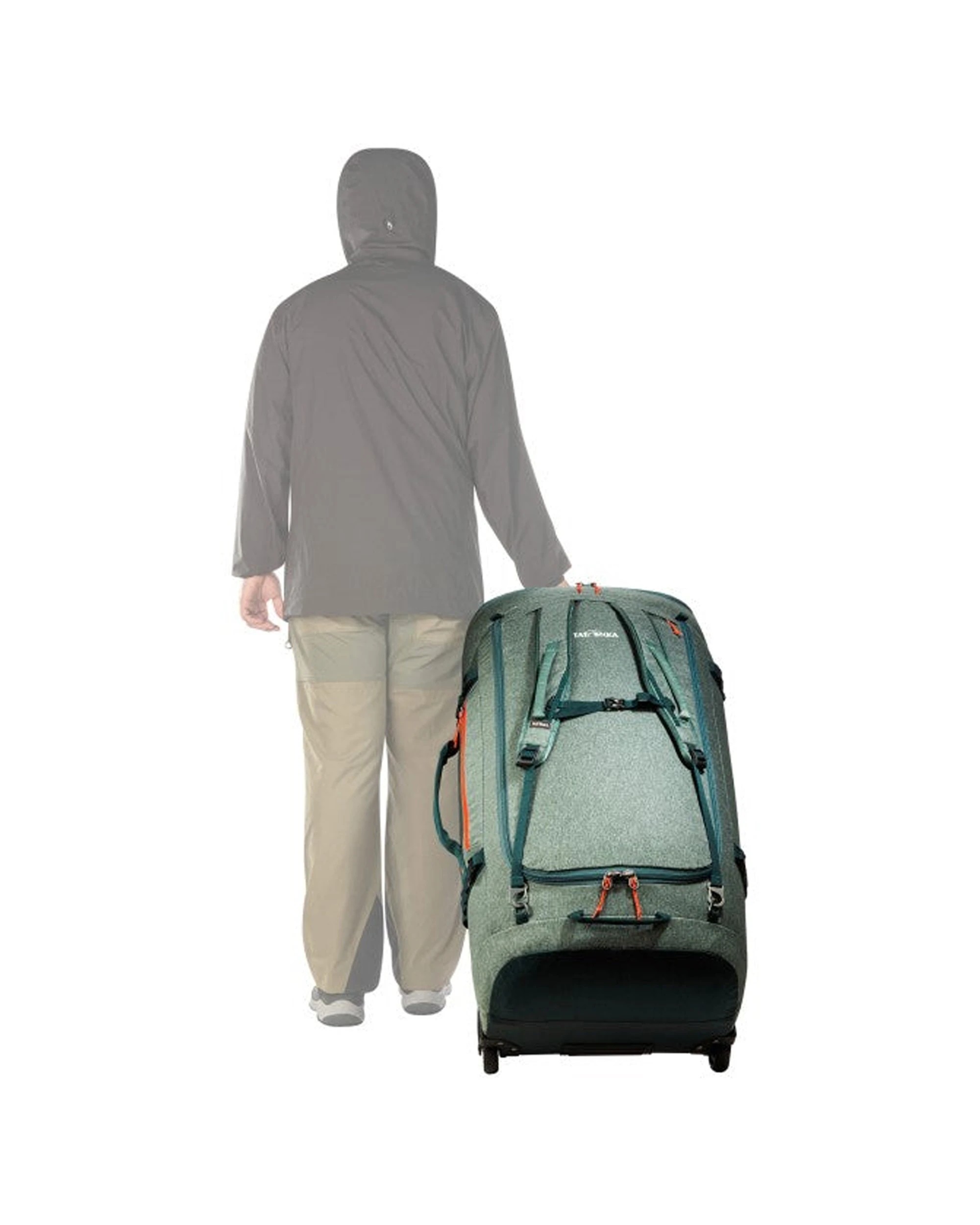 Tatonka Nylon Wheeled Duffle Travel Trolley Luggage Bag 140L Foldable ...