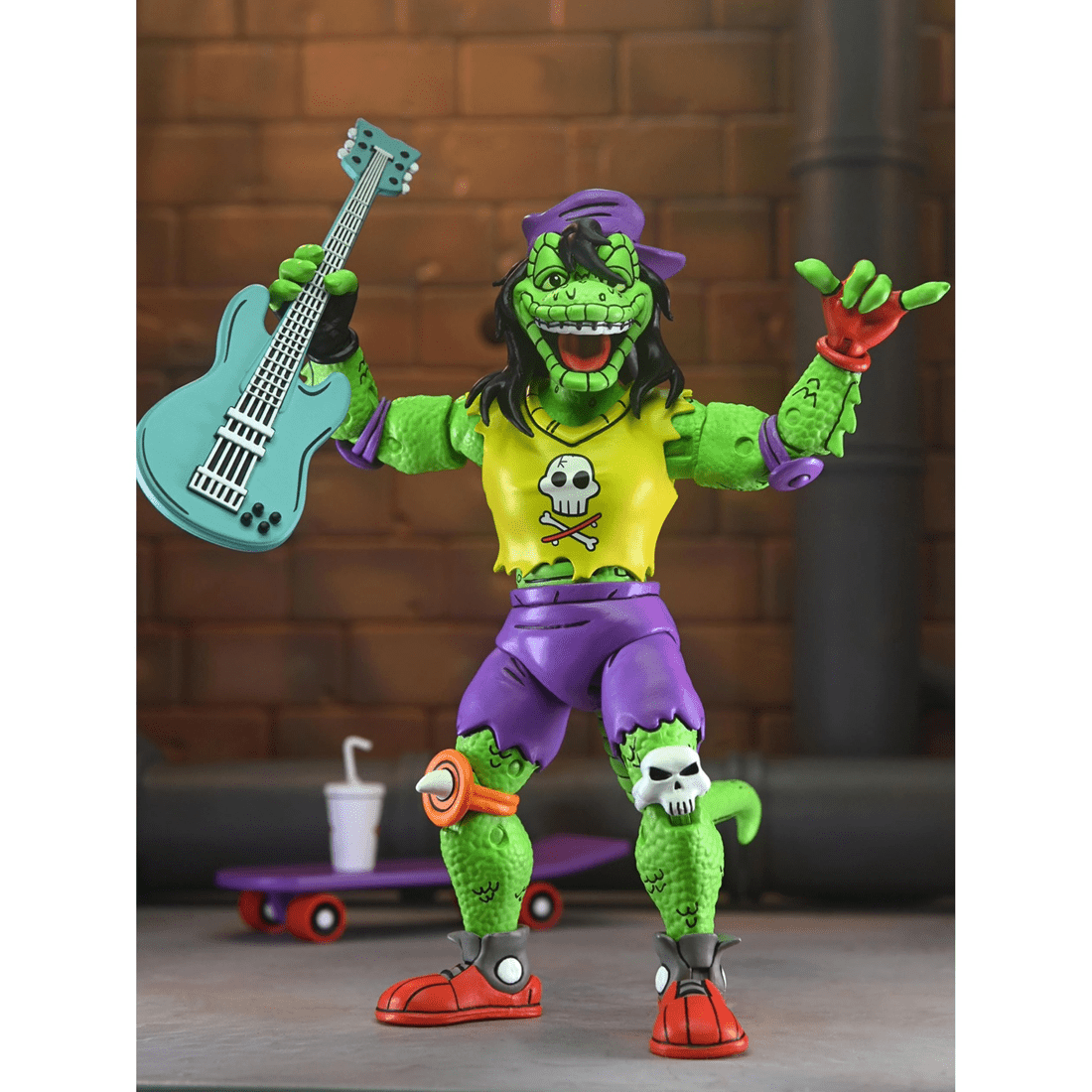 NECA Teenage Mutant Ninja Turtles Adventures Mondo Gecko - Archie ...