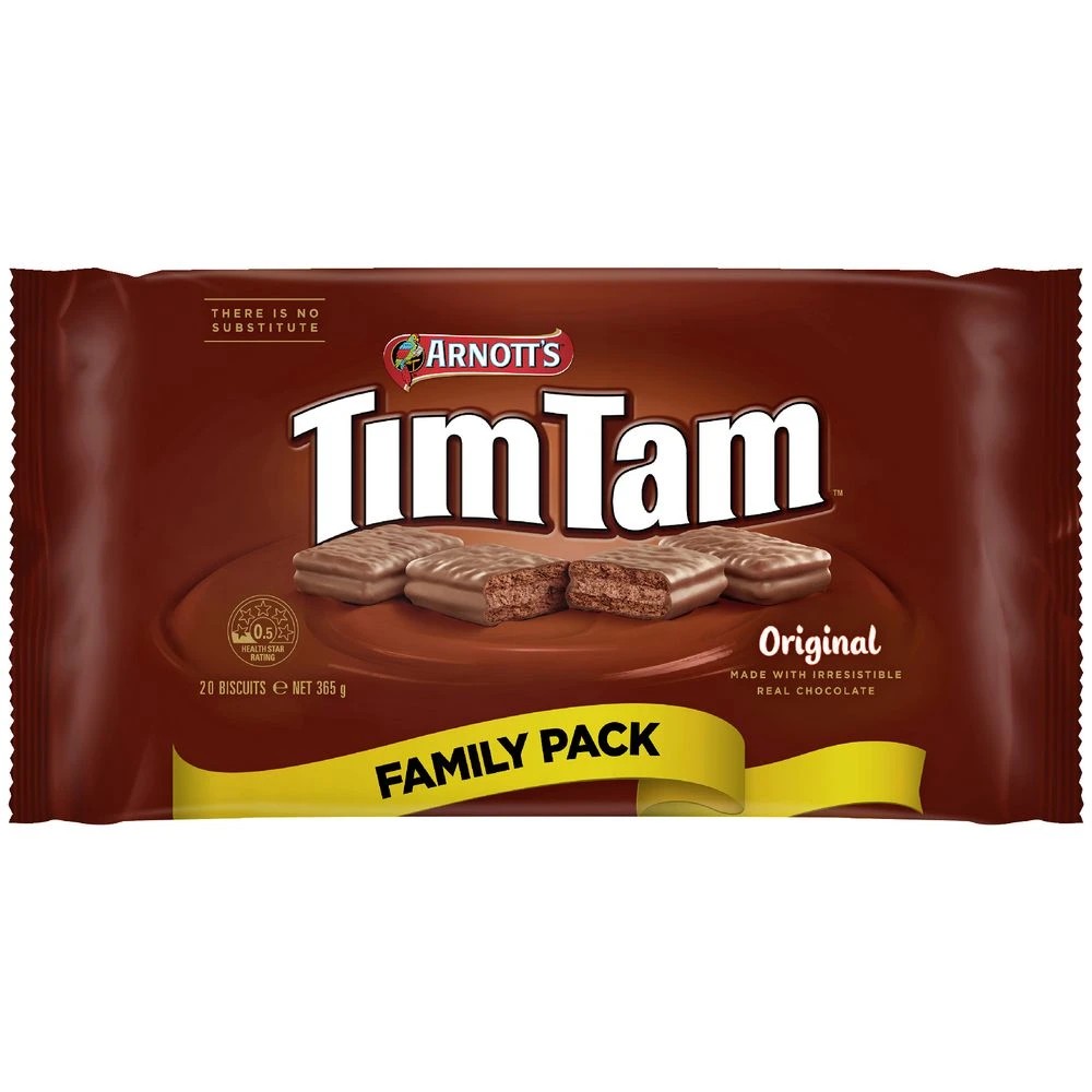 Arnotts Tim Tam Family Pack 365g - Kmart