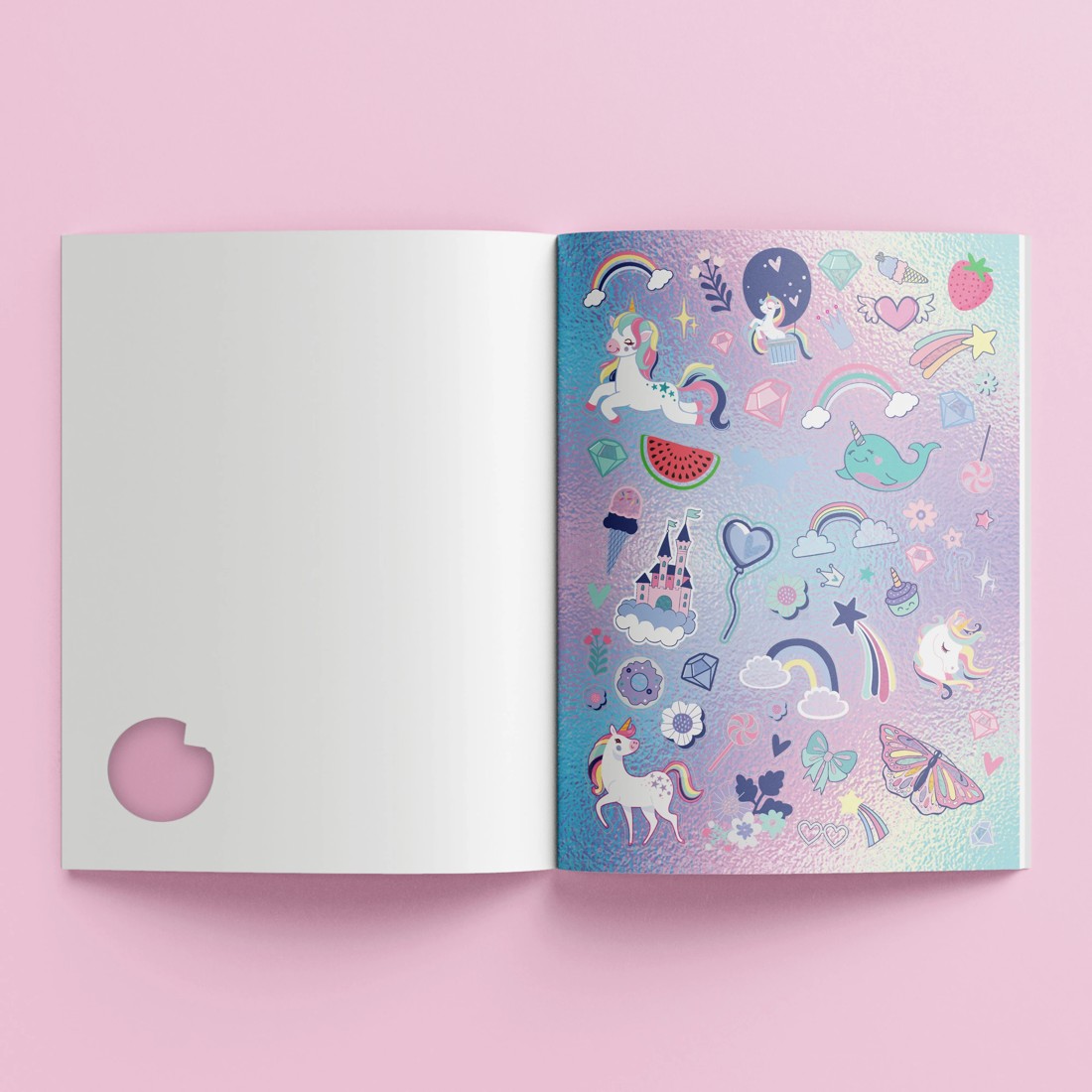 Kaleidoscope Colouring: Unicorn Sparkles - Book - Kmart