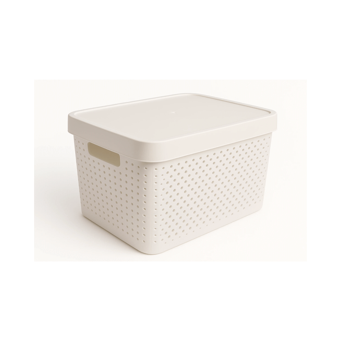 BR Home Stackable Plastic Storage Box Containers with Lid - 17L ...