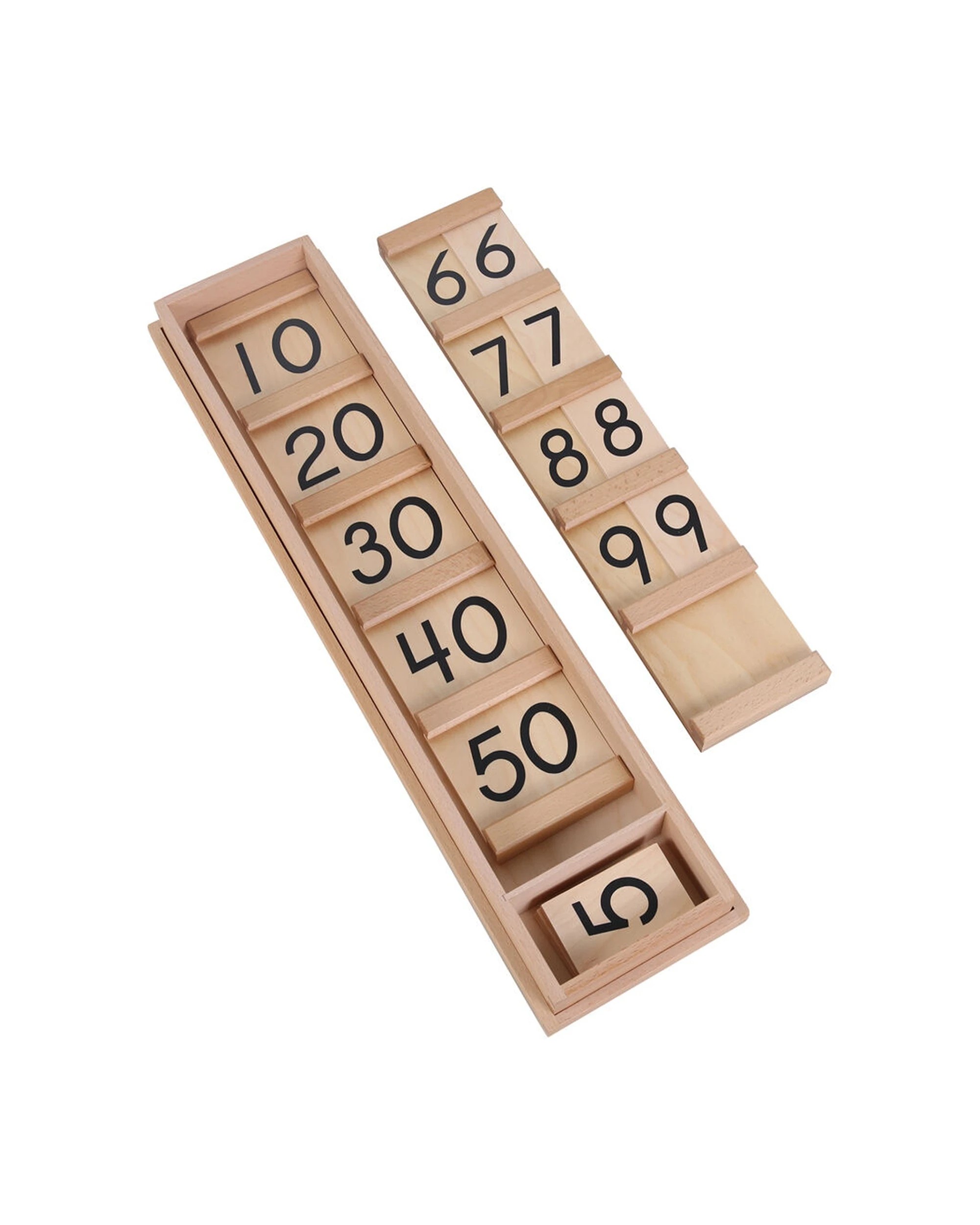 Gam Montessori Montessori Tens Boards 2pc - Math Educational Toy ...