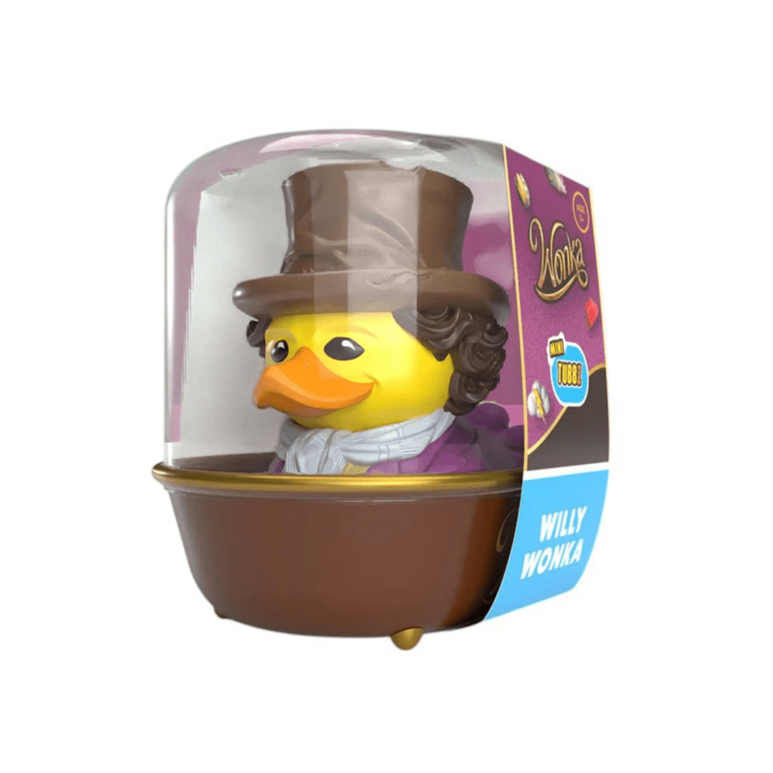 Numskull TUBBZ Wonka Willy Wonka Mini Edition Cosplaying Duck Figure ...