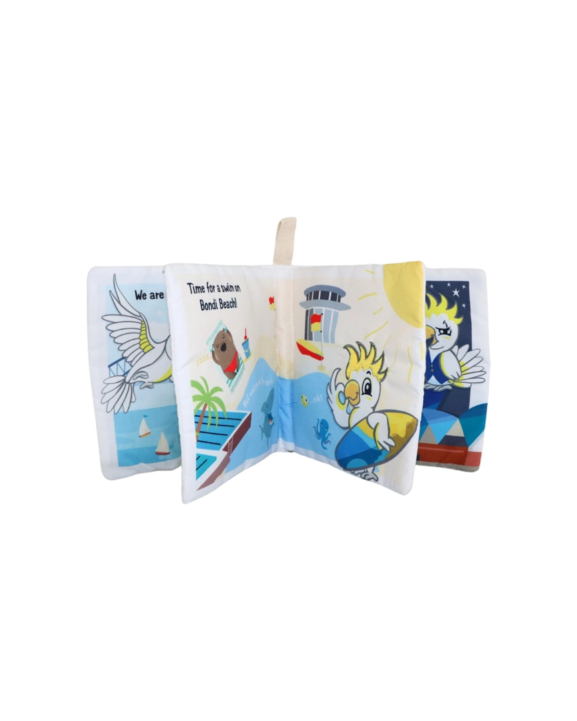 Jellystone Designs Baby Soft Book Sensory Early Learning Toy Sydney ...