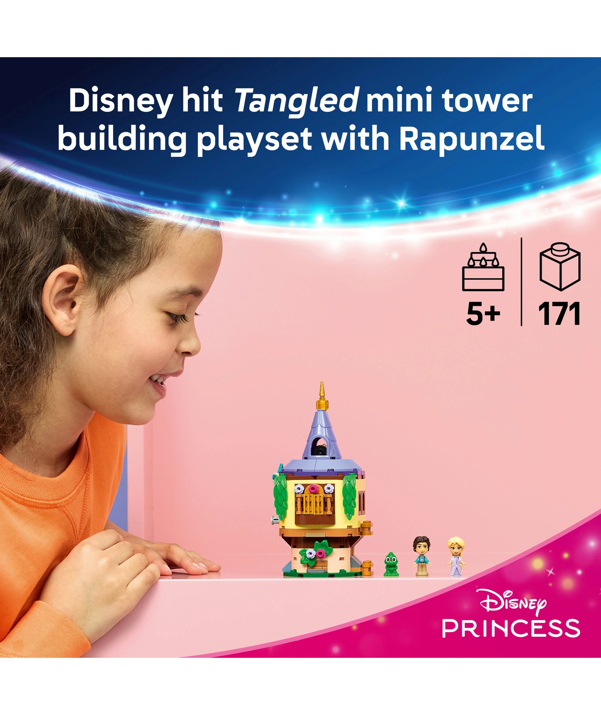 LEGO Disney Princess Rapunzel's Mini Tower 43294 - Kmart