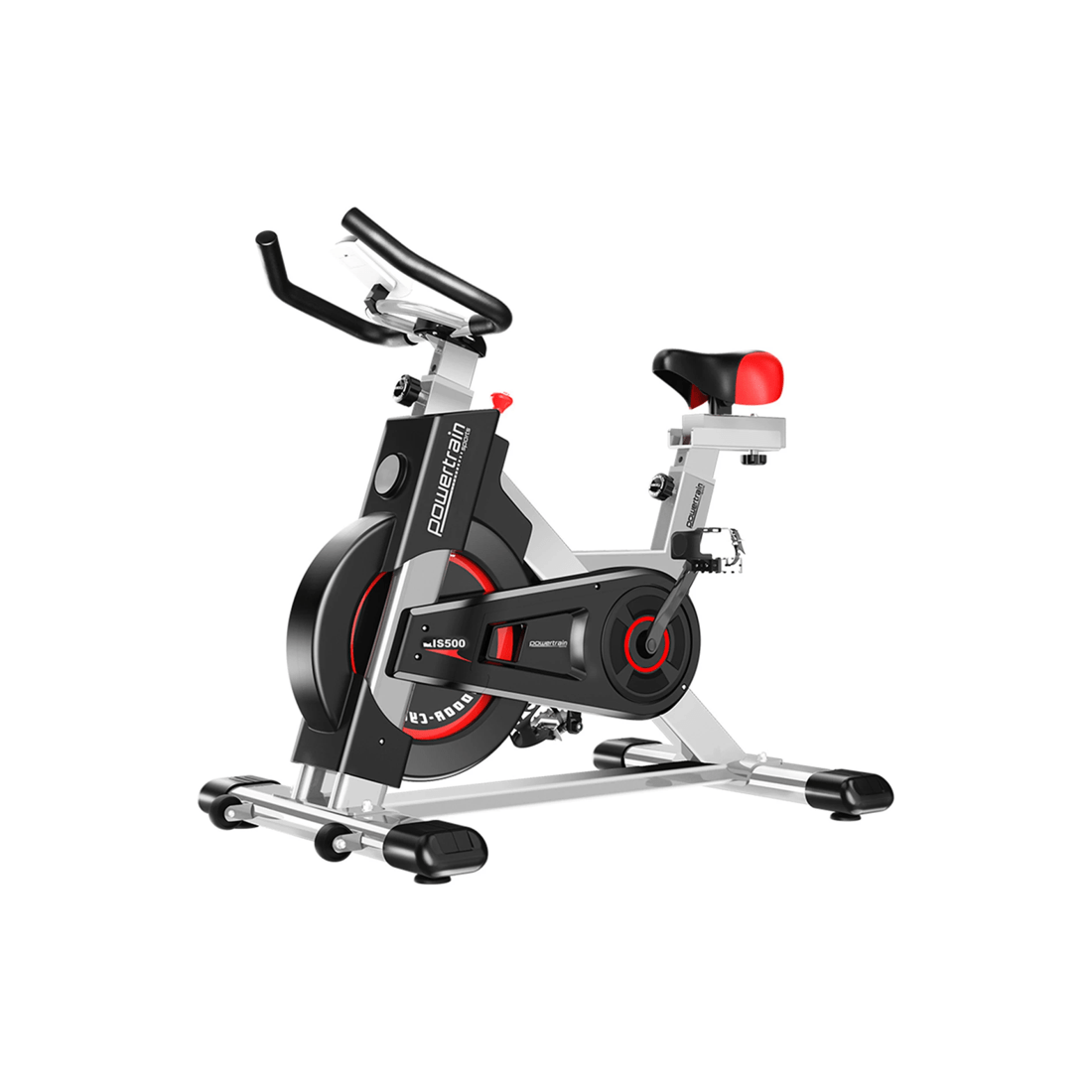 Powertrain IS-500 Heavy-Duty Exercise Spin Bike Electroplated Cardio ...