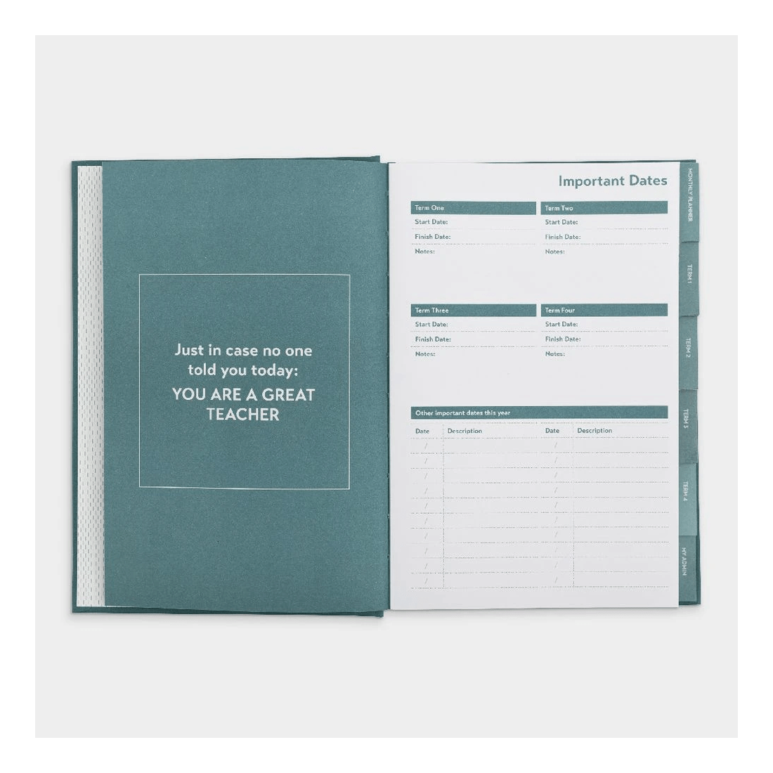 Otto A5 Undated Teachers' Planner - Kmart