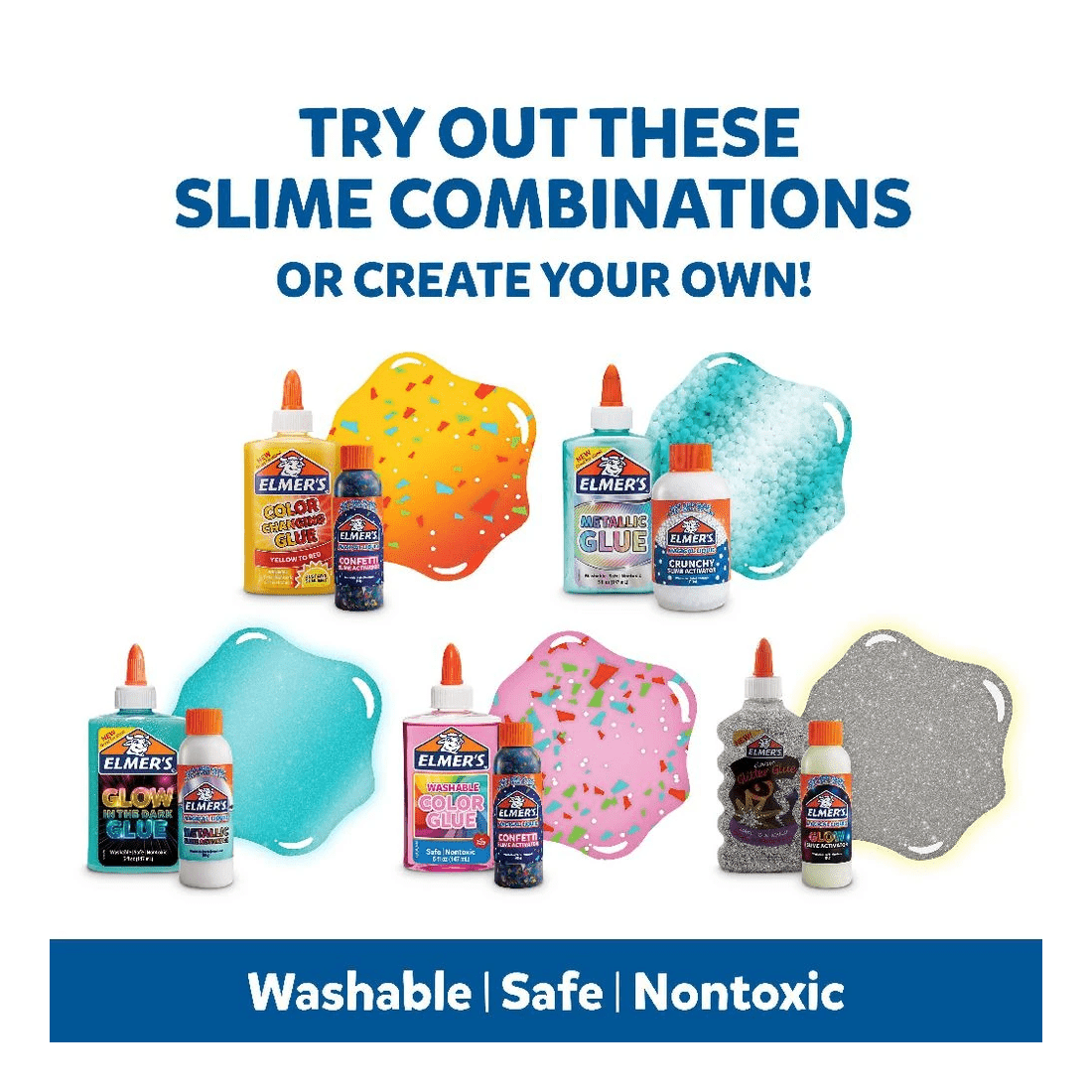 Elmer's Celebration Slime Kit - Kmart