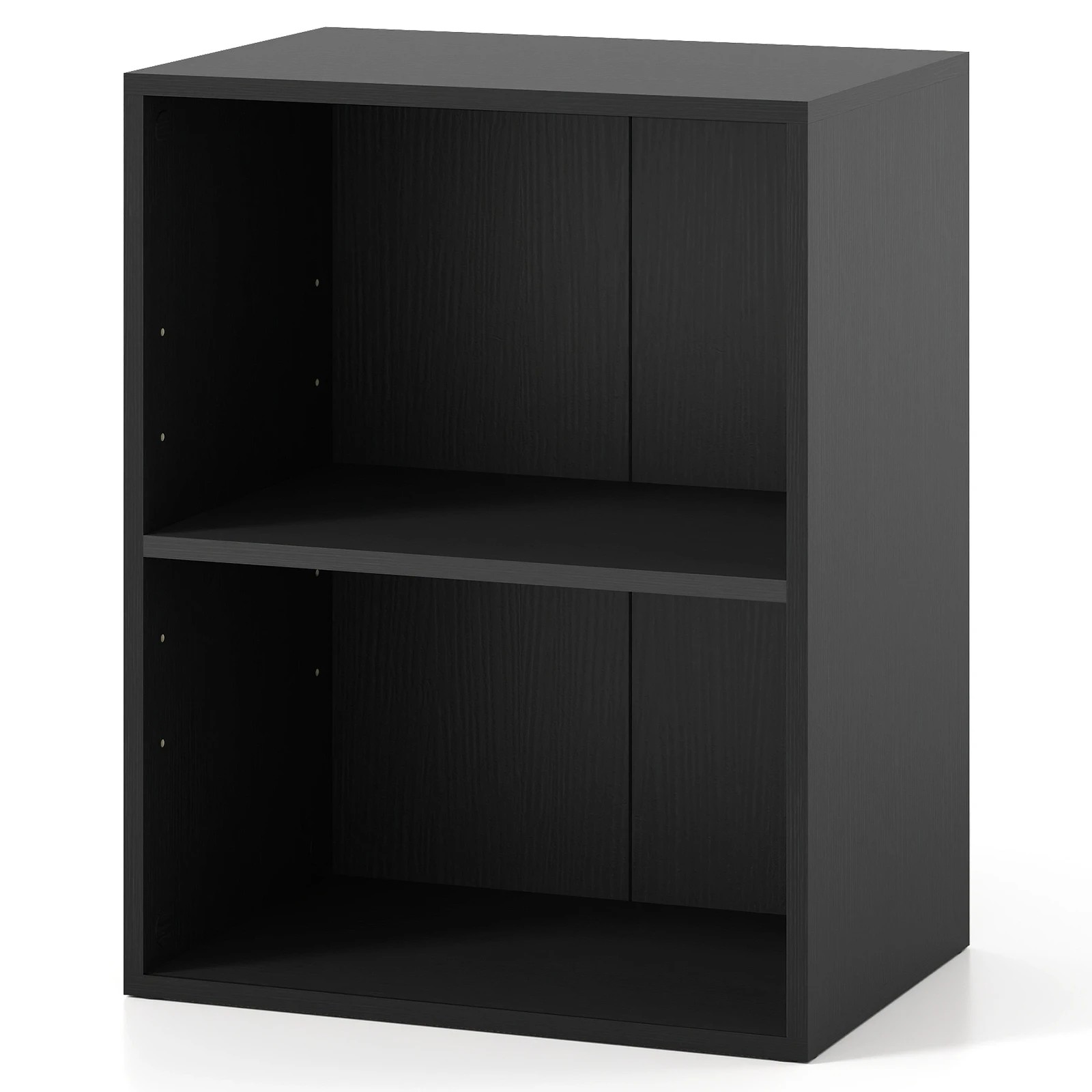 Costway 2-Cube Bookshelf Cubby Storage Organizer Display Shelf w/5 ...