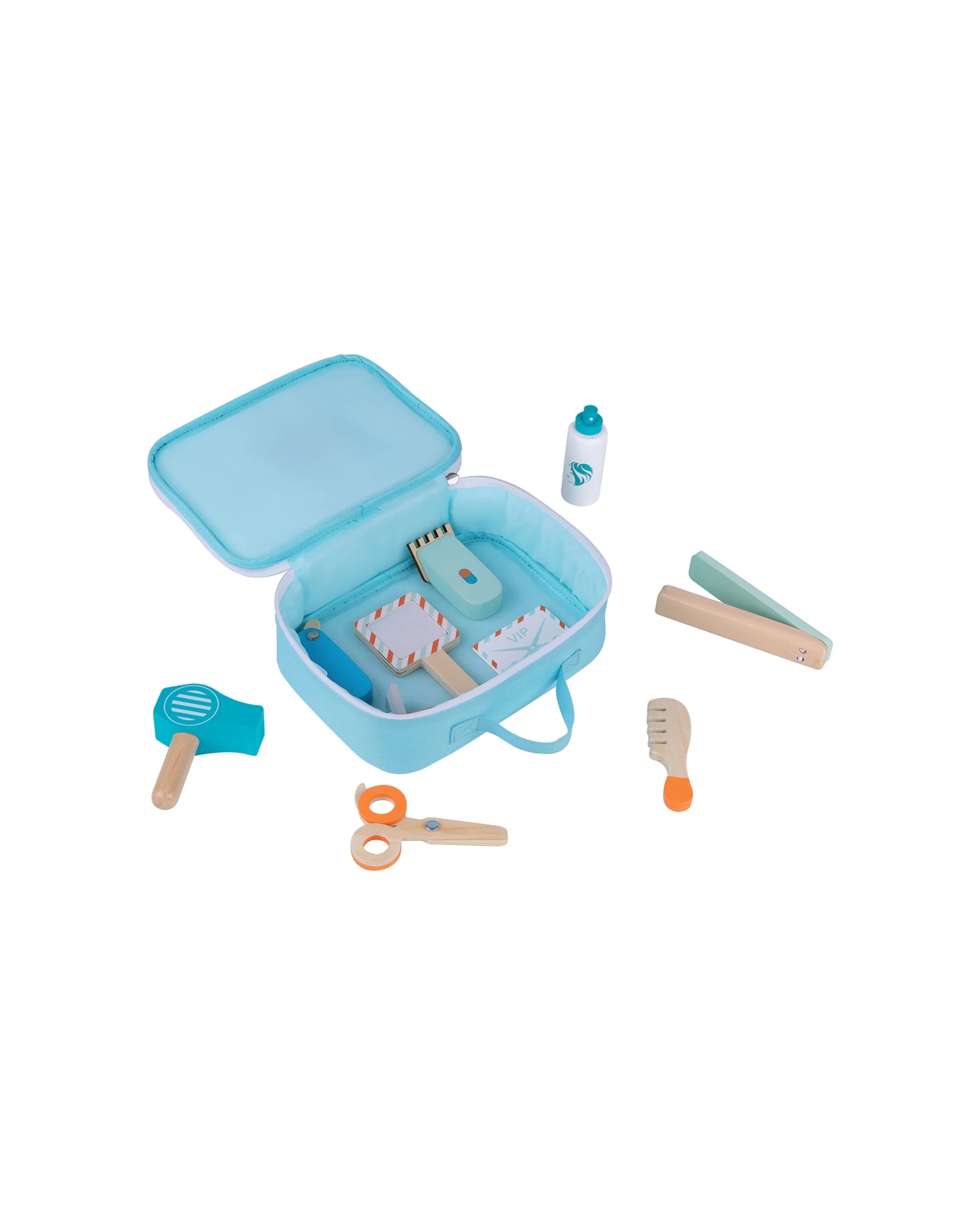 Tooky Toy Little Hairdresser Set Pretend Play Themed Carry Bag For Kids ...