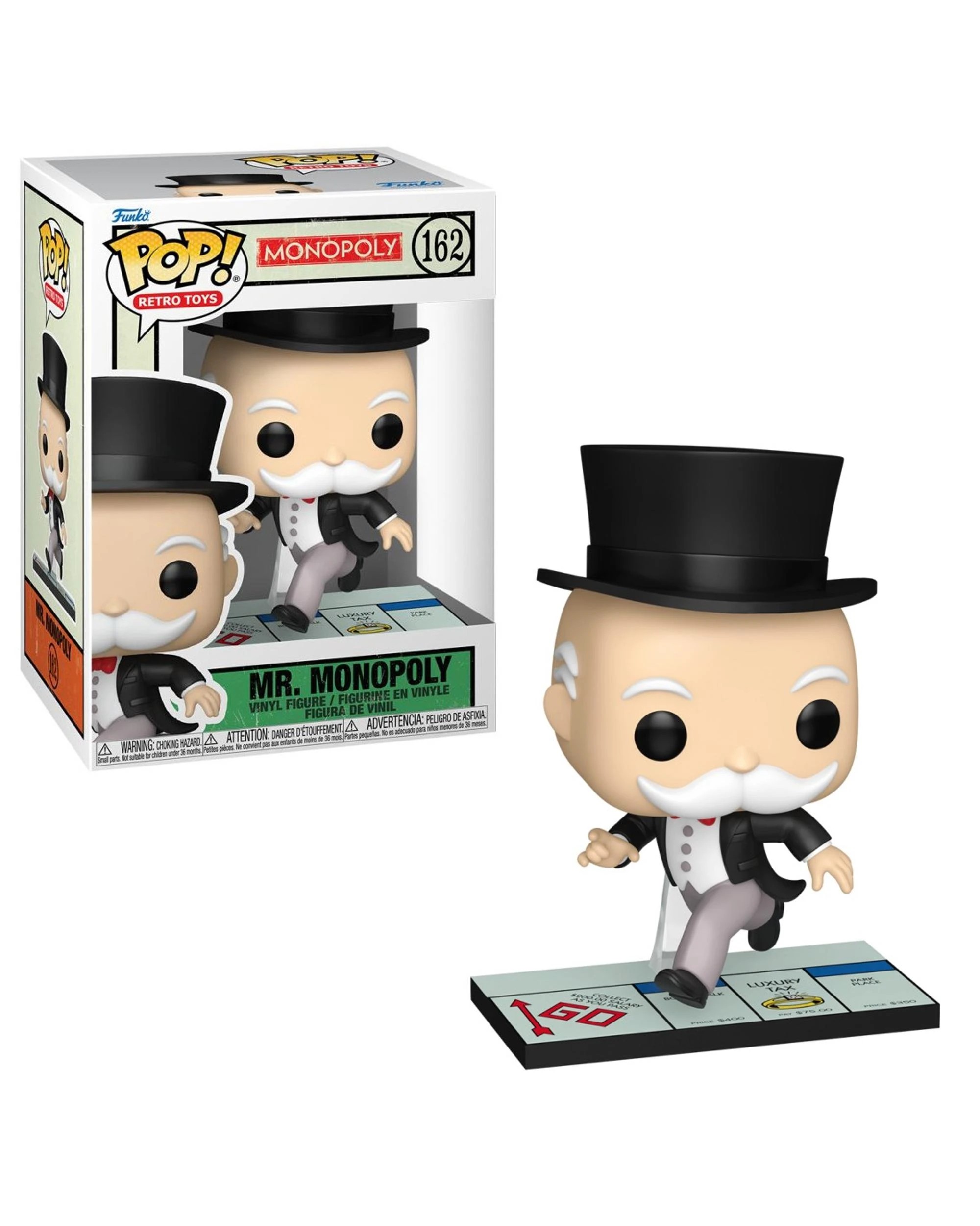 Funko Monopoly Mr. Monopoly Pass Go Funko POP! Vinyl - Kmart