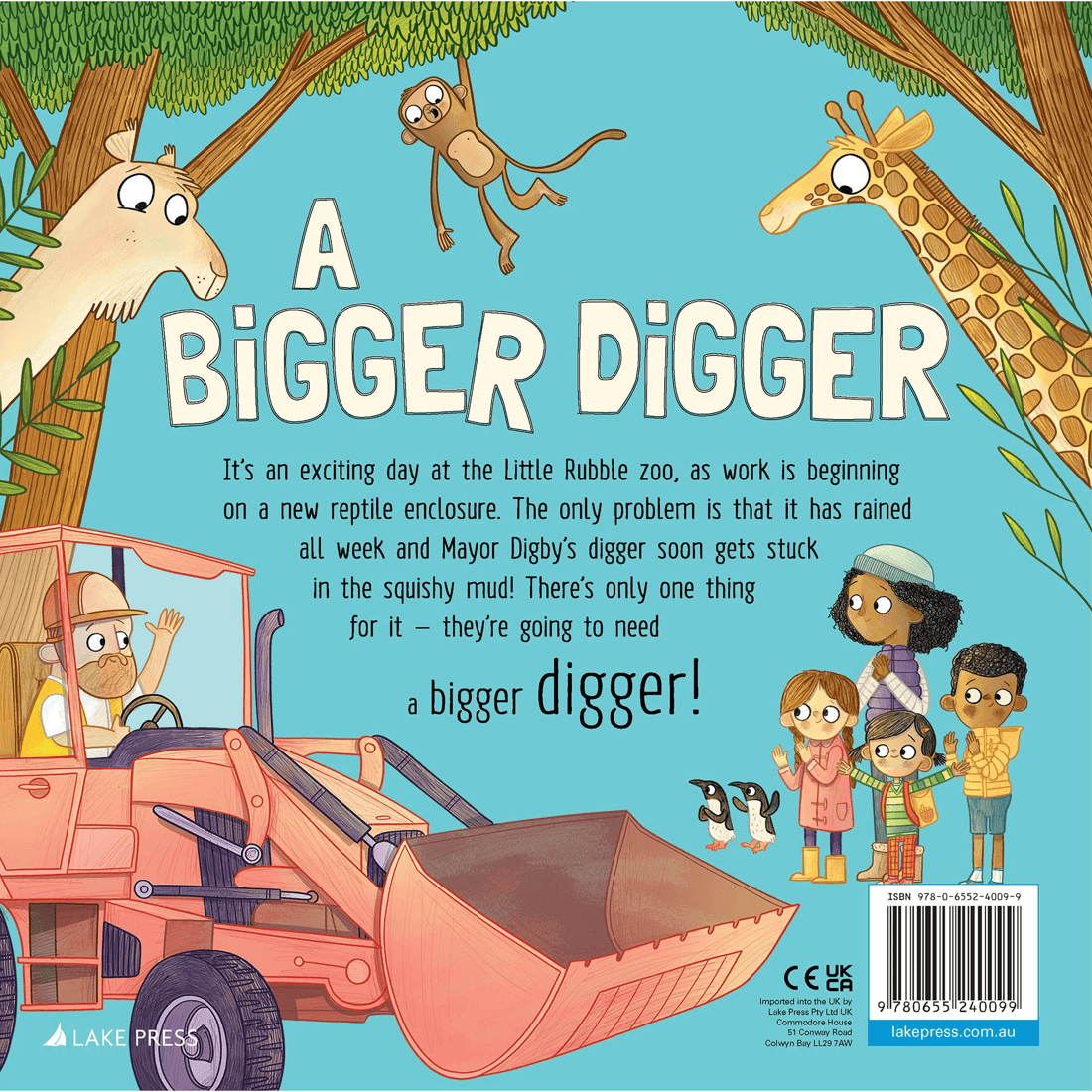 A Bigger Digger by Em Bruce - Book - Kmart
