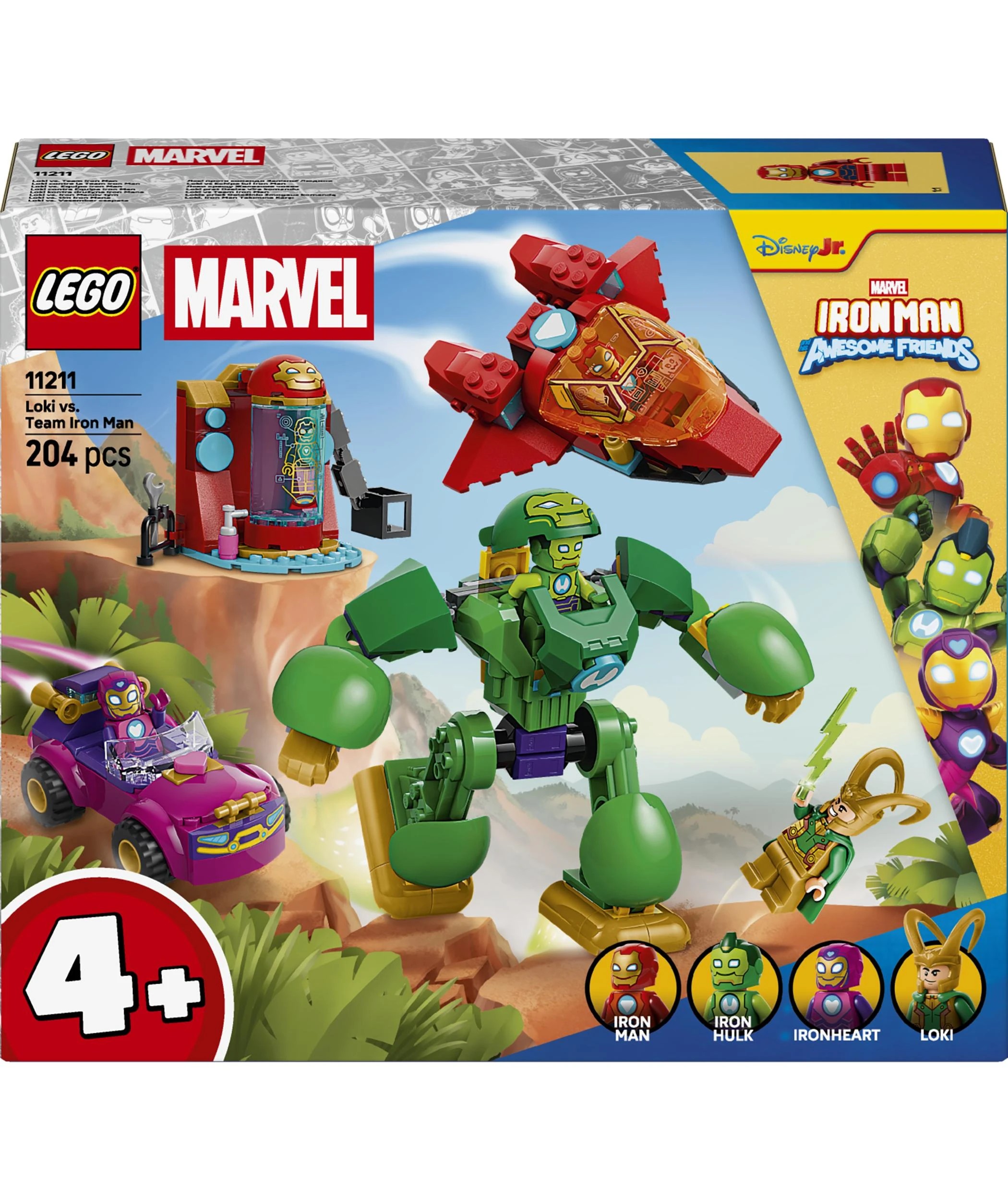 LEGO Disney Junior Marvel Loki vs. Team Iron Man 11211 - Kmart