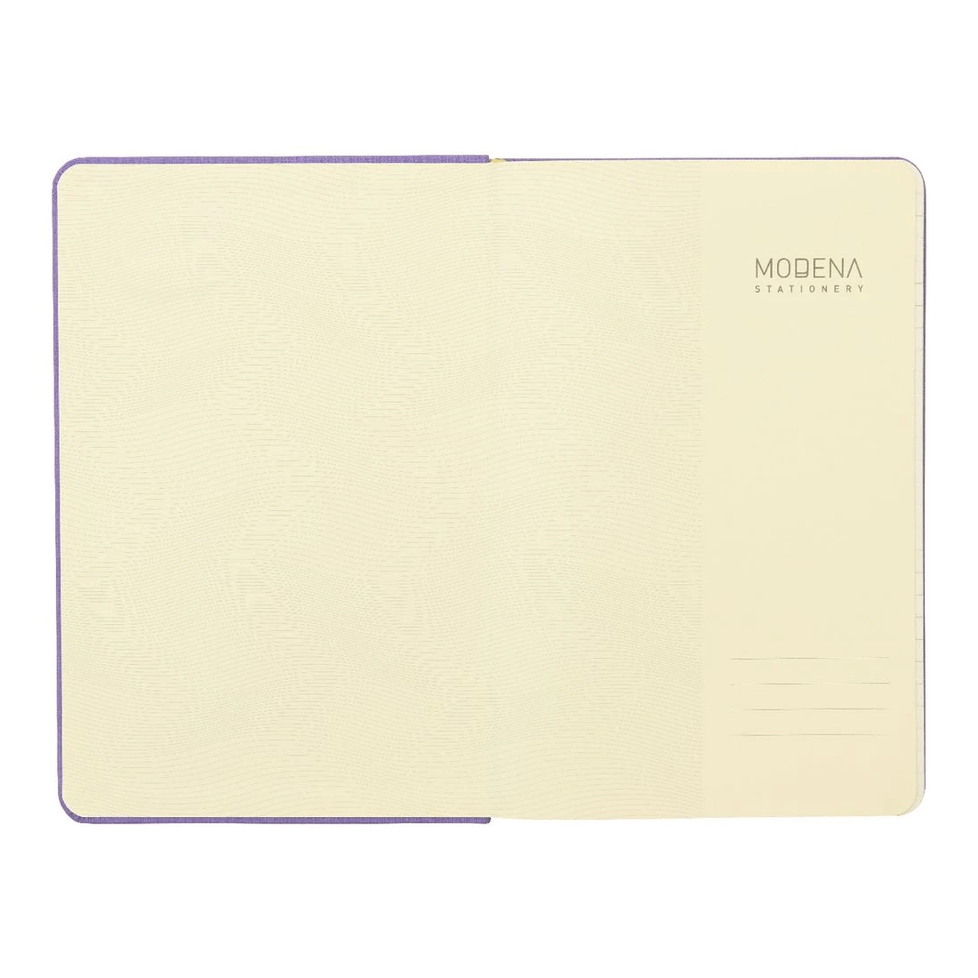 Modena A5 Linen Ruled Notebook Lilac - Kmart