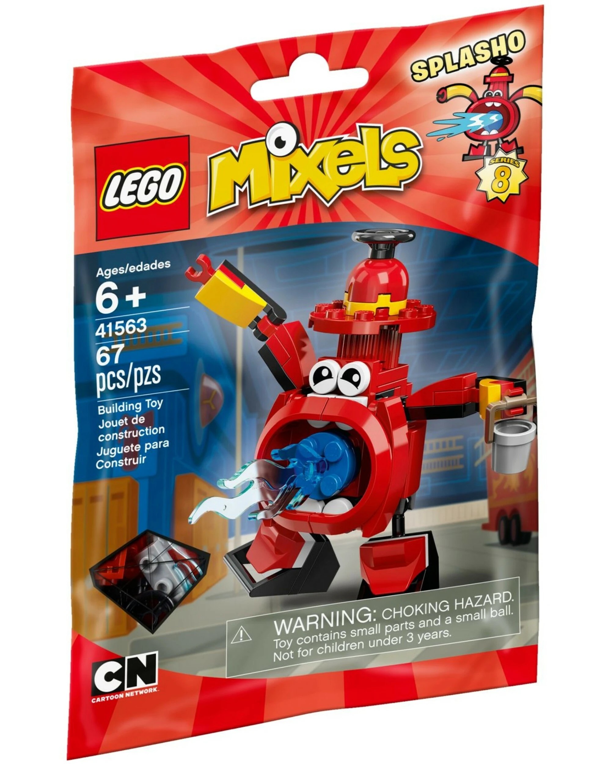 LEGO 41563 Splasho MCFD Fire Hydrant Mixel - Kmart