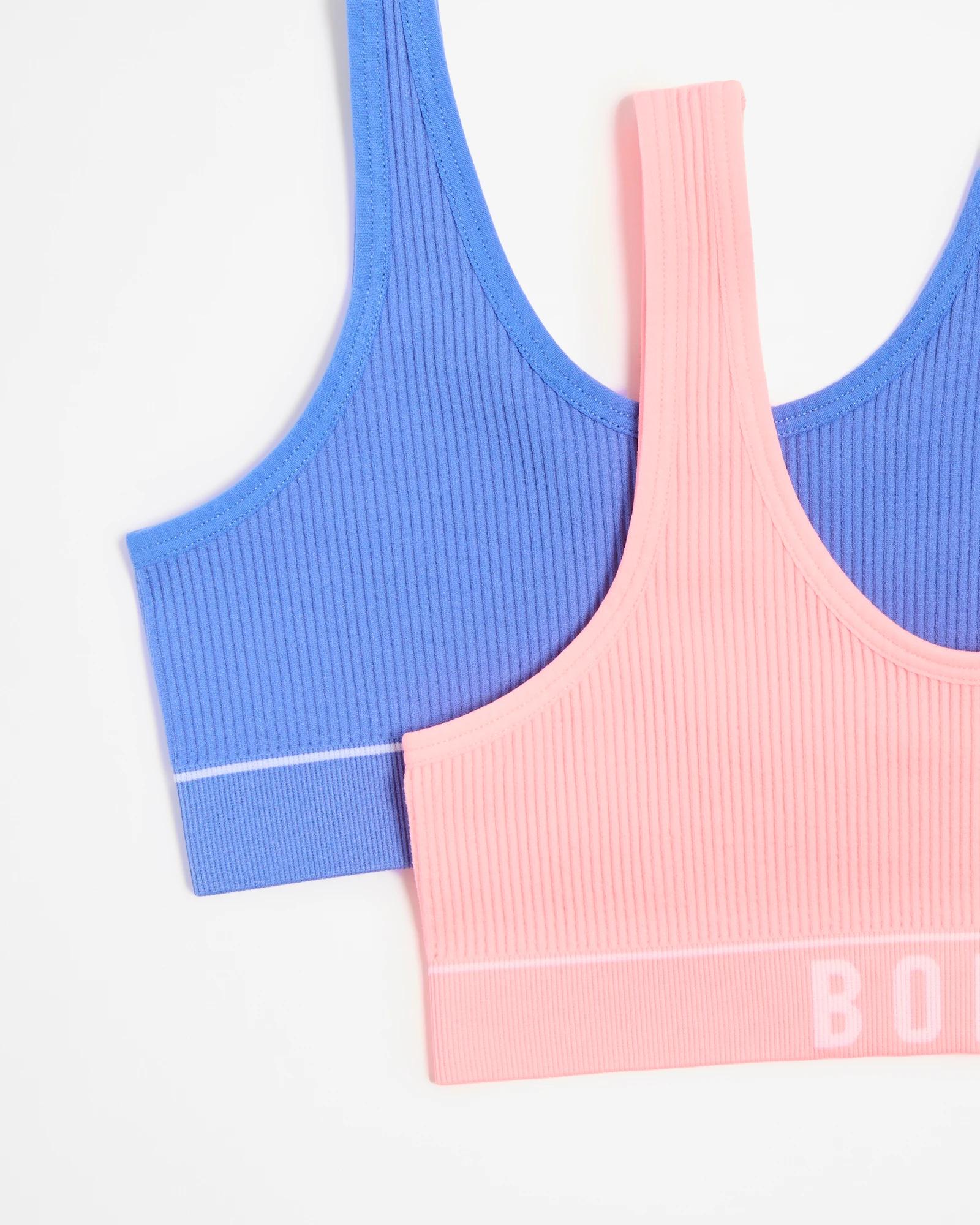 Older Girls Retro Rib Tank Crops 2 Pack - Bonds - Kmart