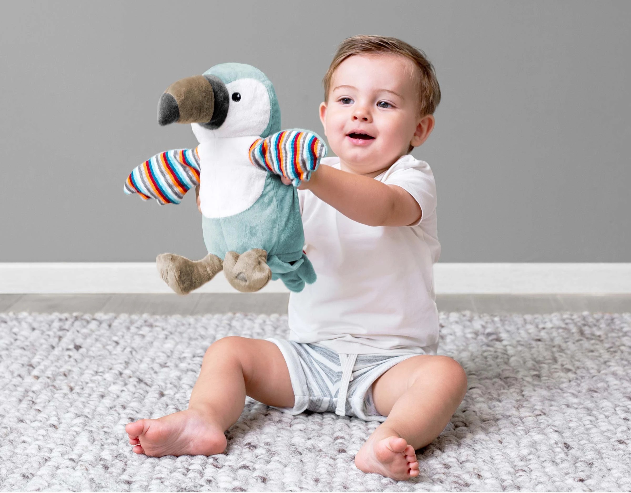ZAZU Soft Toy - Timo The Clapping Toucan - Kmart