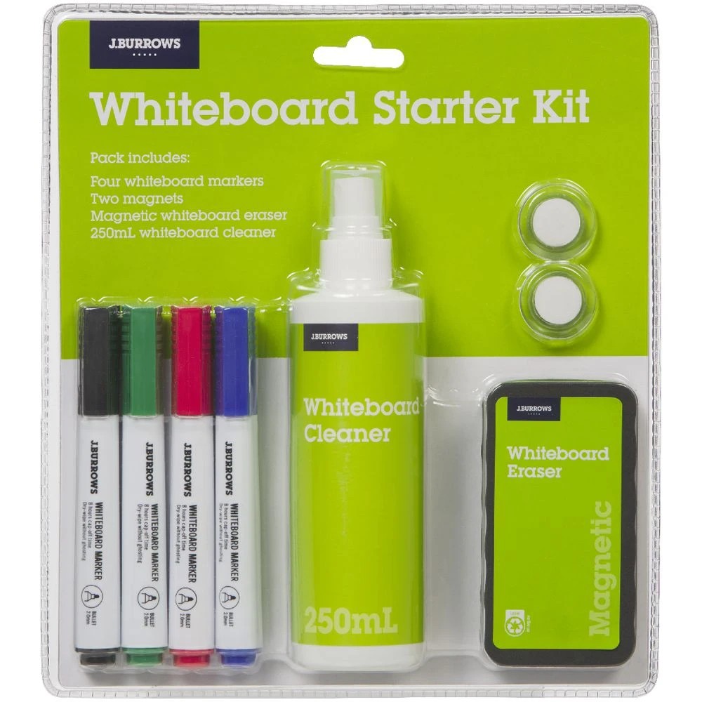 J.Burrows Whiteboard Starter Kit - Kmart