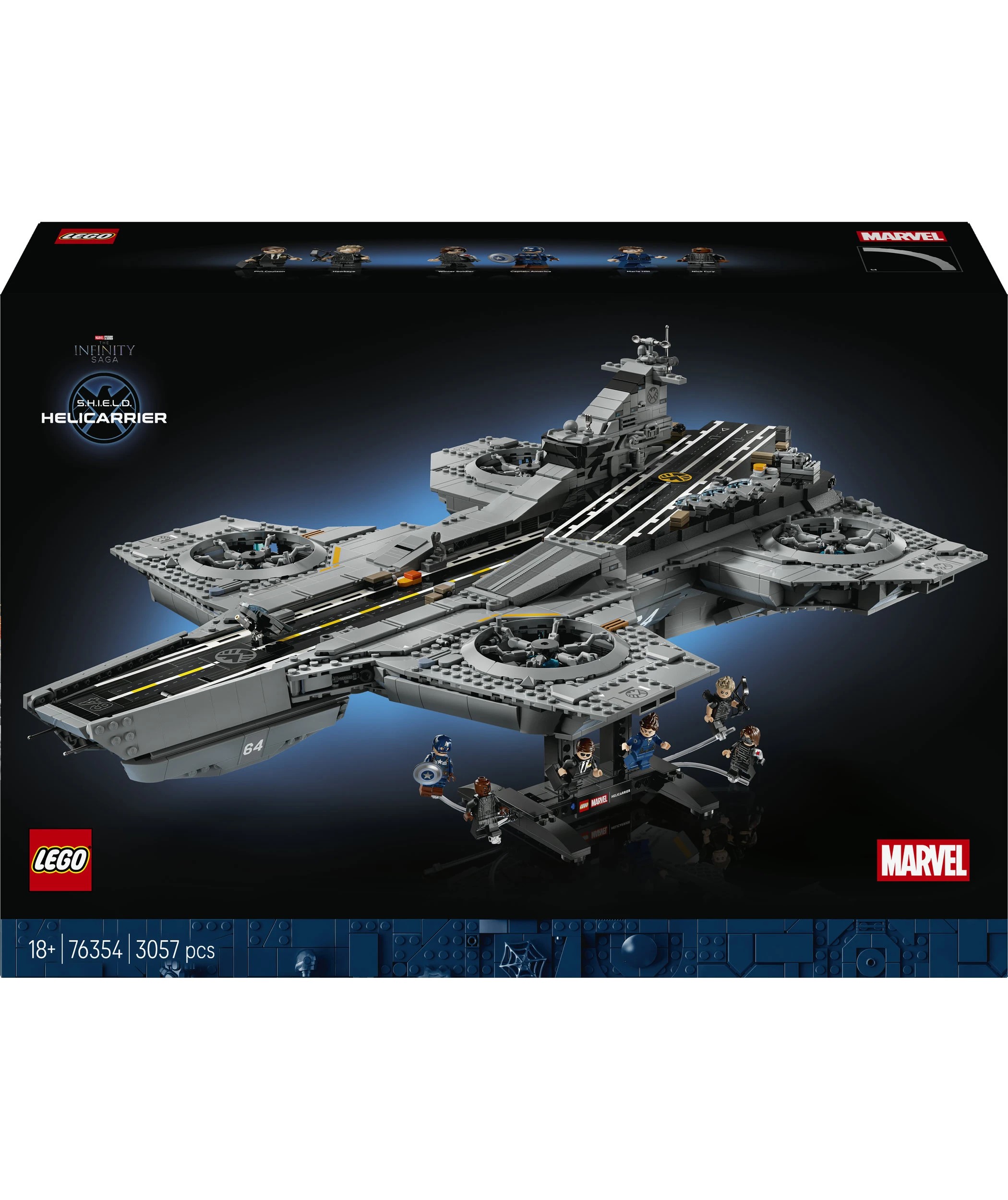 LEGO Super Heroes Marvel S.H.I.E.L.D. Helicarrier 76354 - Kmart
